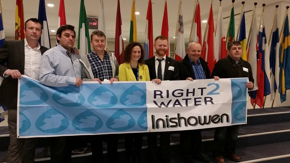 Right2Water Donegal take their campaign to Europe - Highland Radio ...
