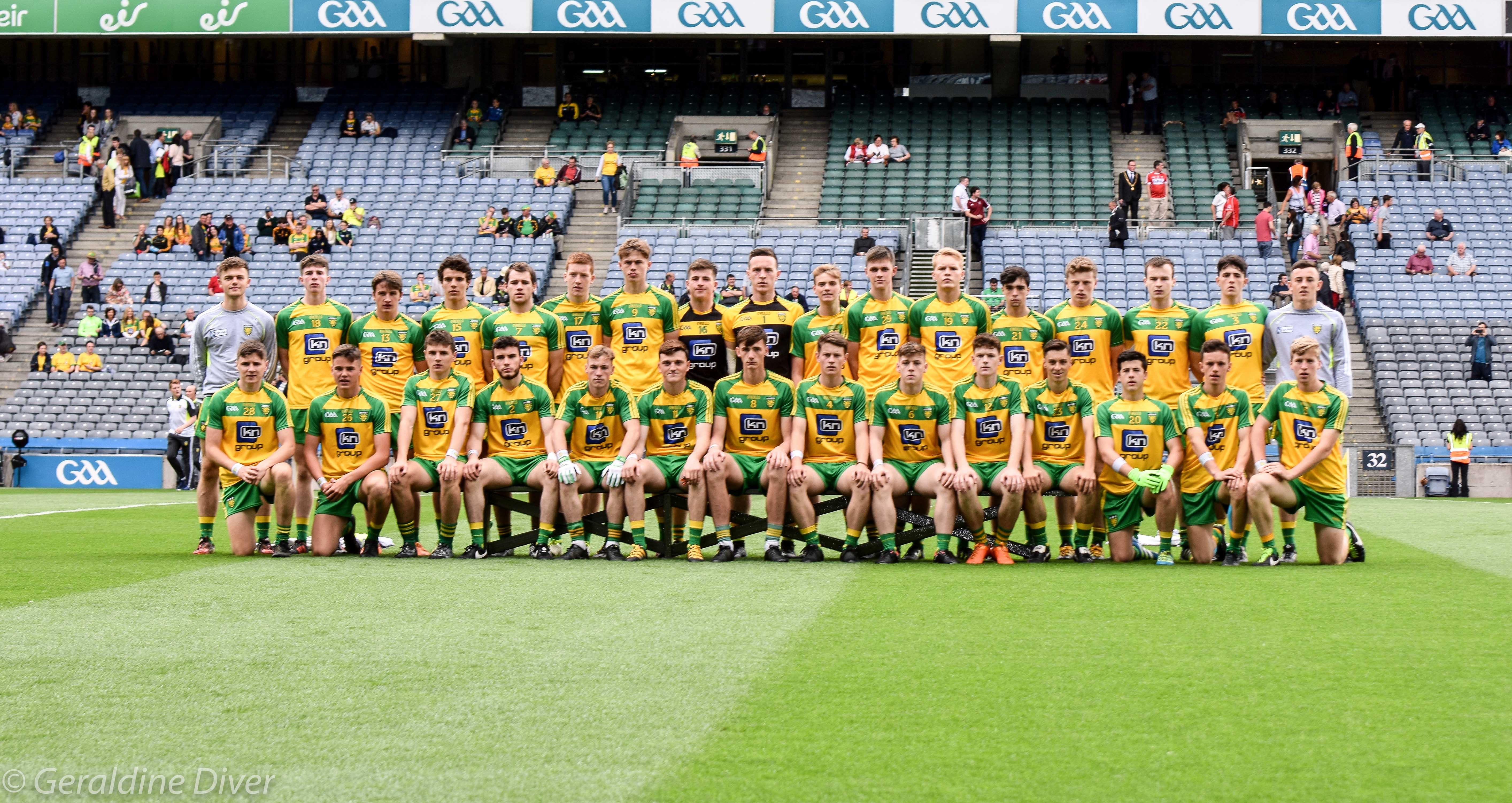 Presentation to Ulster winning Donegal Minor Team this weekend ...