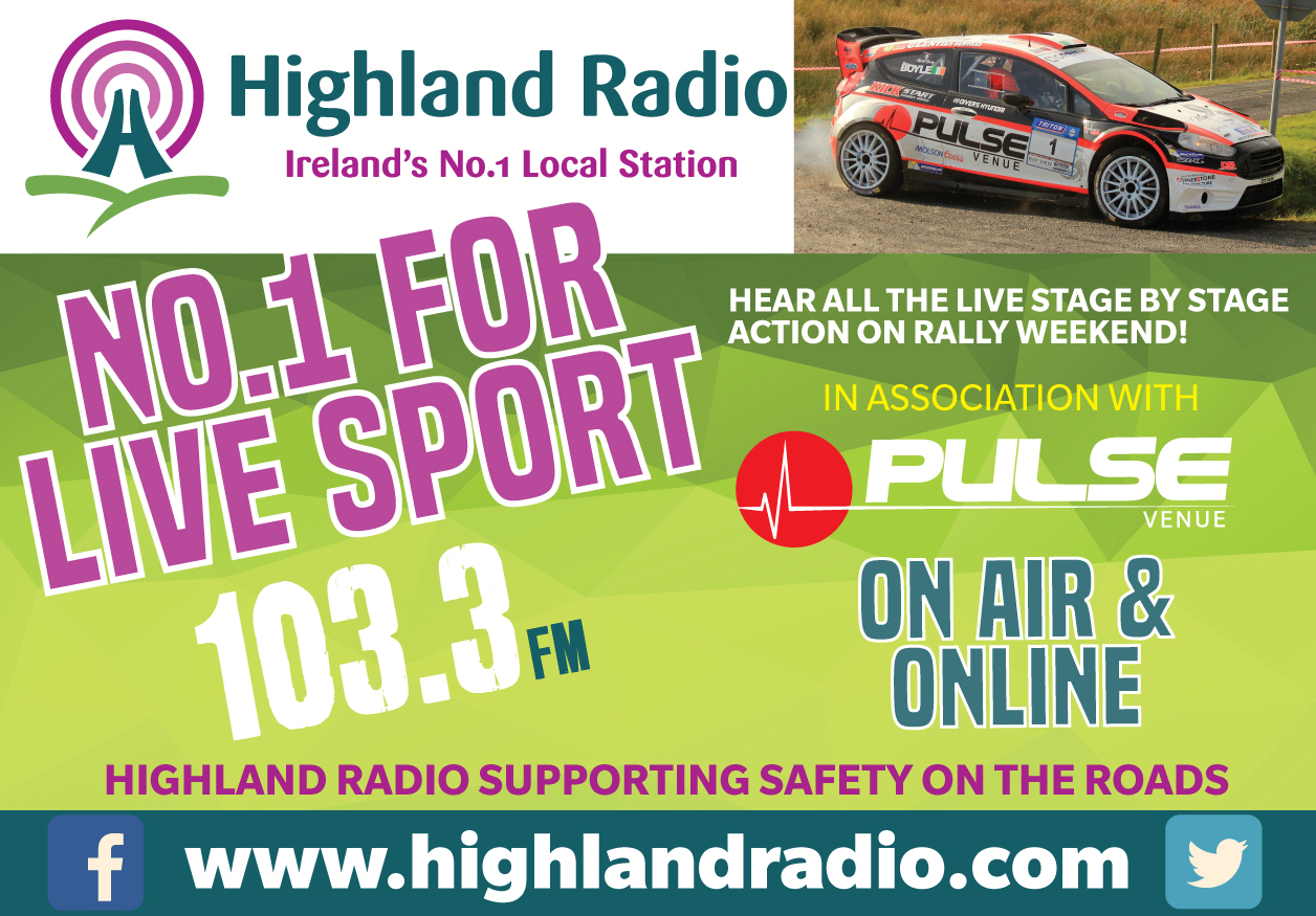 Donegal International Rally to feature bumper entry - Highland Radio ...